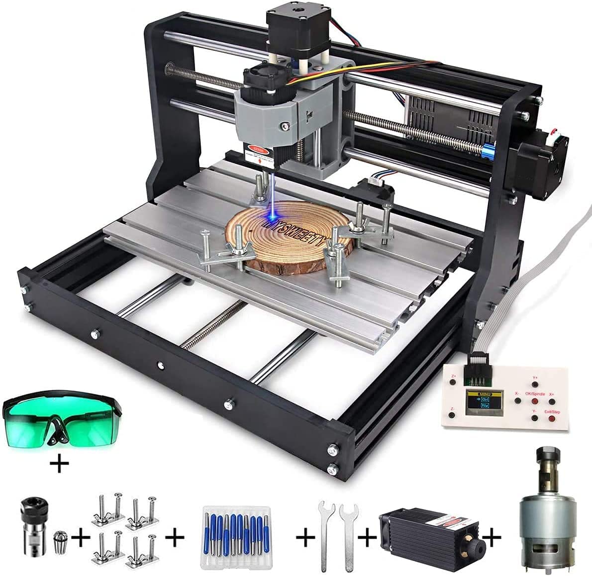 Laser engraving machine for wood store